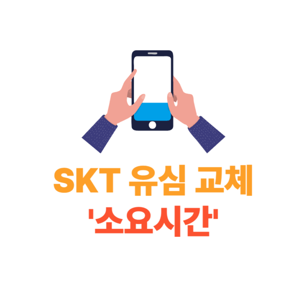 SKT 유심 교체 소요시간, 점심시간에 가능할까요? (+준비물 3가지)